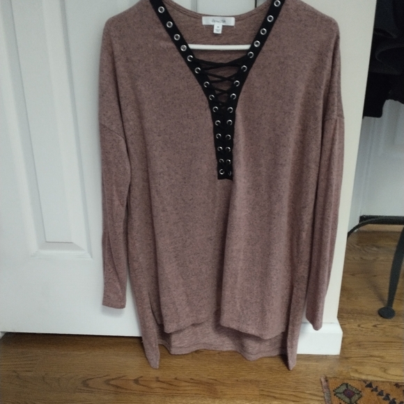 Tops | Mauve Tunic Top | Poshmark